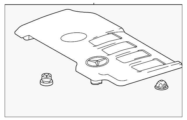 260-010-00-00 - Engine Cover 2019-2023 Mercedes-Benz | Mercedes-Benz ...