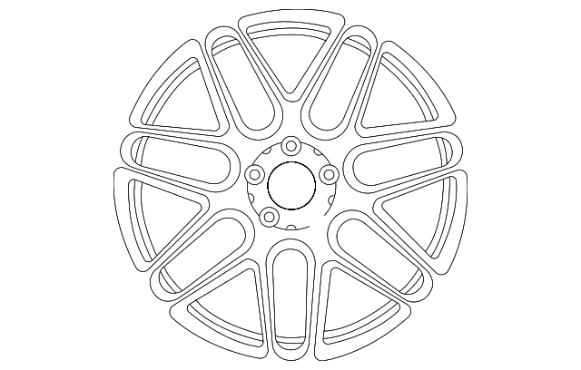 247-401-23-00-7X71 - Wheel 2021-2023 Mercedes-Benz | AutoNationParts.com