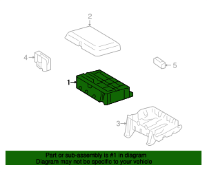 2008-2011 Lexus LX570 Fuse & Relay Box 82741-0C060 | OEM Parts Online