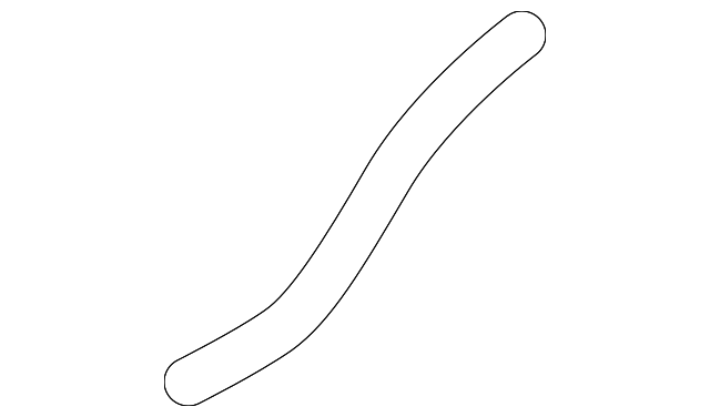 25468-2G201 - Engine Coolant Hose 2010-2016 Kia | Kia.Parts Store