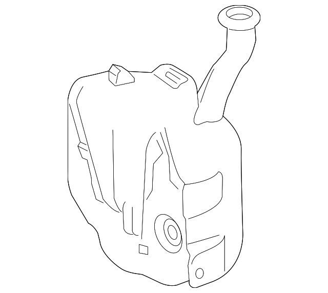 23434243 - Windshield Washer Fluid Reservoir 2016-2019 Chevrolet Volt ...