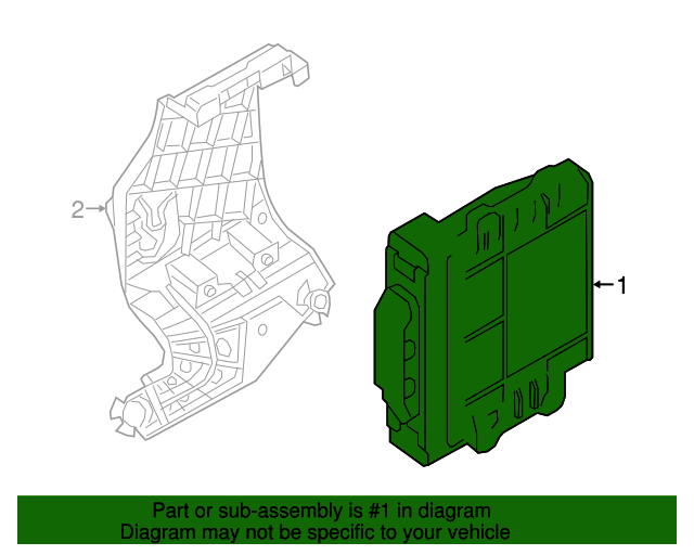 2019 Volkswagen Beetle Control Module 09G-927-158-DP | OEM Parts Online