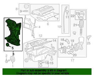 28290048 - Engine Front Cover Chevrolet Parts Direct