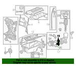 2011-2021 GM Engine Oil Cooler Seal 55565385 GM | GMPartsDirect.com
