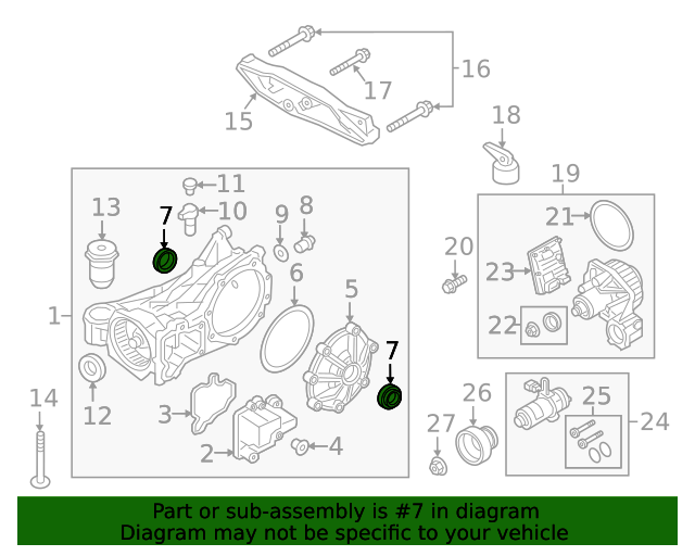 31325268 - Drive Axle Shaft Seal 2013-2024 Volvo | AutoNationParts.com