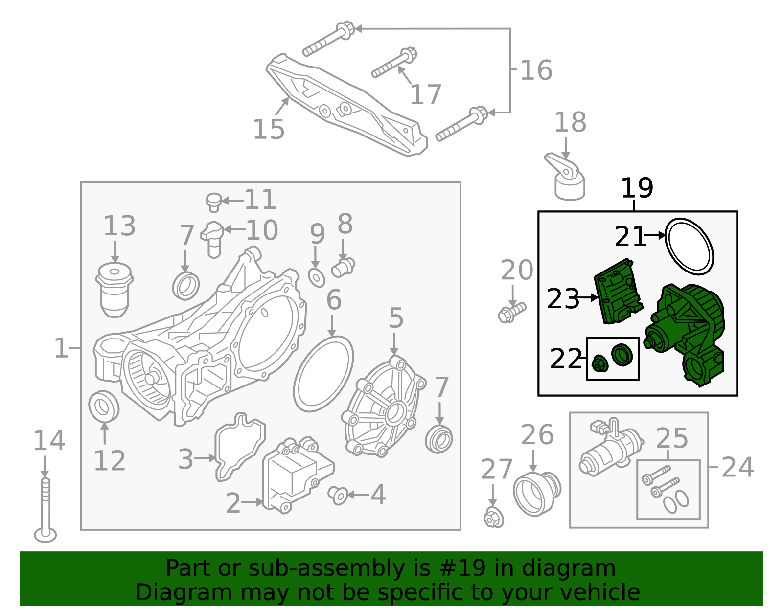 36010561 - AWD Coupling Unit 2016-2023 Volvo | AutoNation Parts