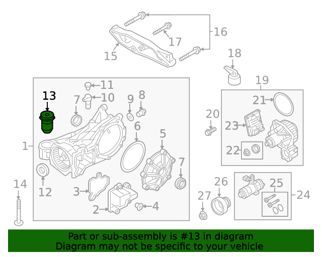 31256914 - Bushing 2011-2023 Volvo | AutoNationParts.com