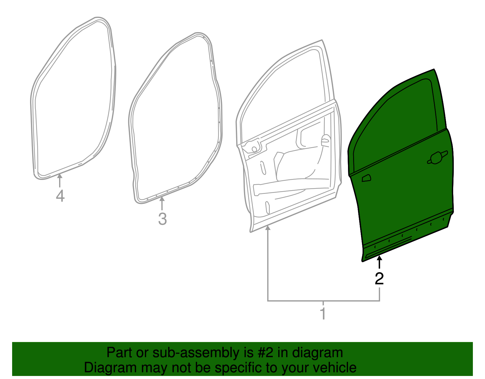 2018-2024 Chevrolet Equinox Panel 84606441 GM | GMPartsDirect.com