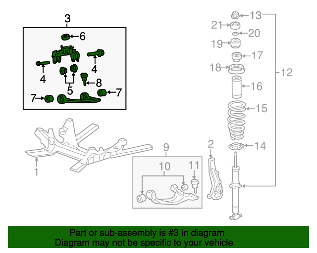 25849157 - OEM GM Upper Cntrl Arm | GMPartsCenter.net | GM Parts Center