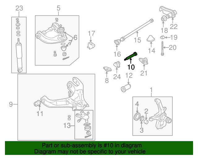 MB109661 Shaft 1984-2004 Mitsubishi | Mitsubishi Factory Parts