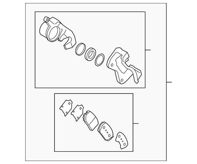 2011-2014 Hyundai Sonata Caliper Assembly 58130-3Q100 | OEM Parts Online