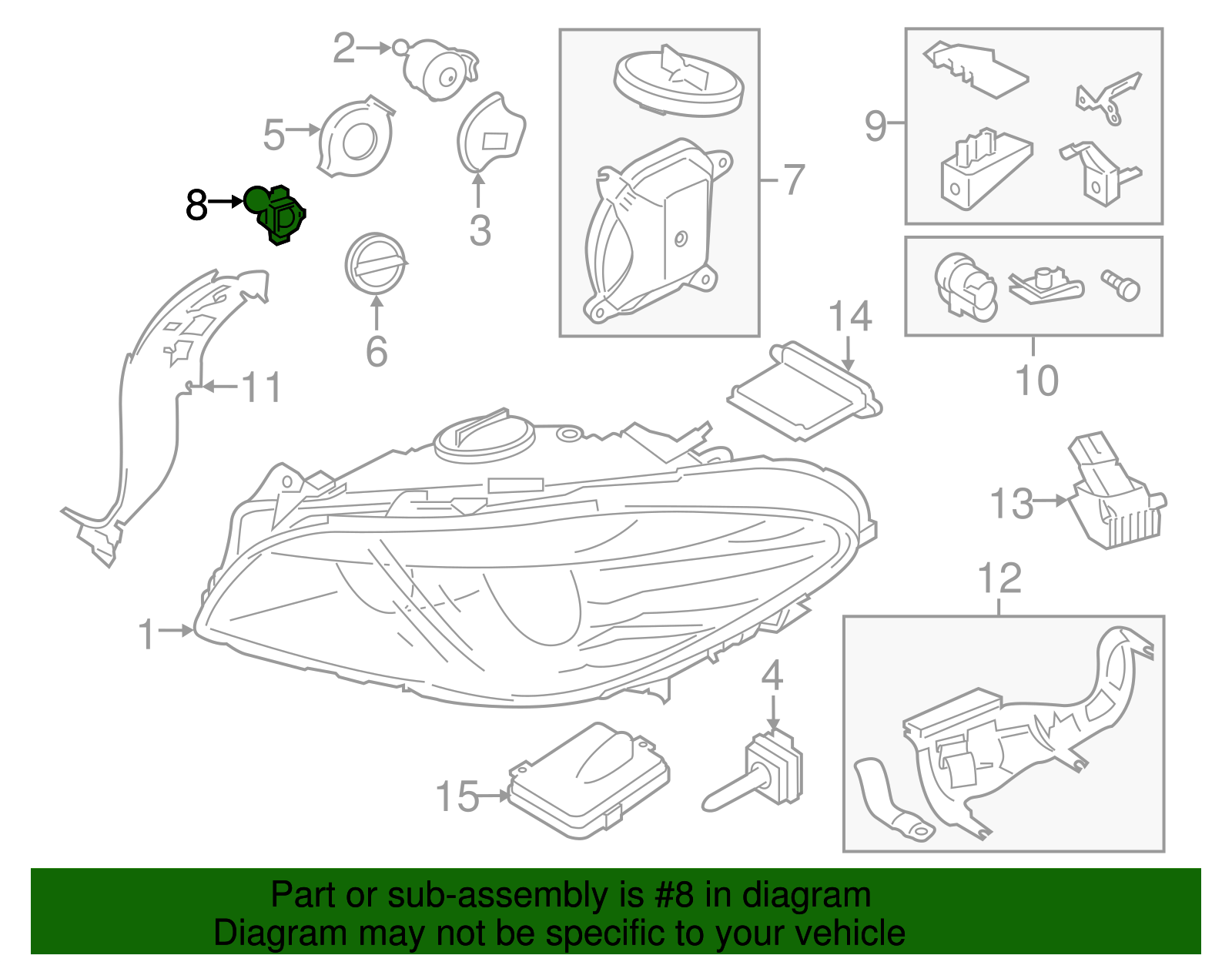 7119905468 - 2006-2021 BMW Signal Lamp Bulb (07-11-9-905-468) | BMW of ...