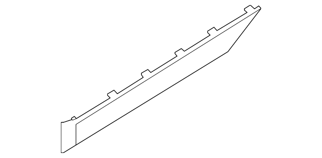 2021-2025 Kia Seltos Lower Molding 87736-Q5010 | OEM Parts Online