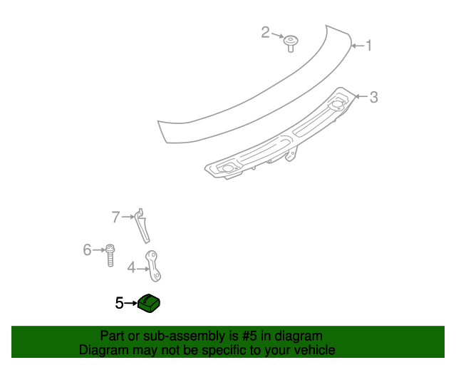 51247352849 - 2014-2020 BMW Actuator Stopper (51-24-7-352-849) | BMW of ...