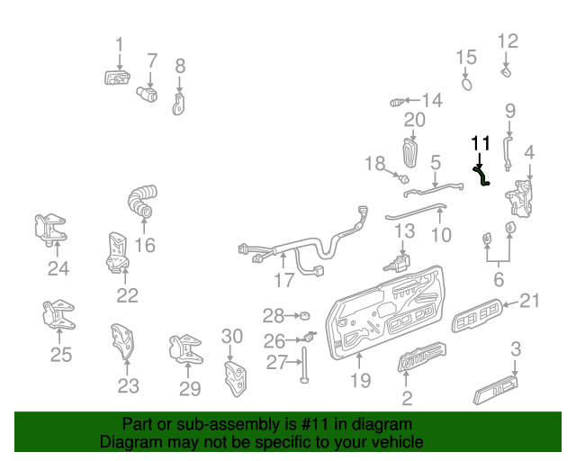 15991699 Rod - New OEM Part From GM Parts Direct | GM Parts Store