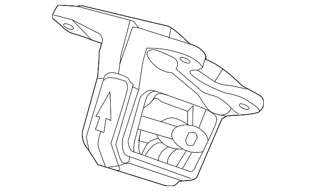 2006-2015 Mopar Motor Mount 52122710AA | TascaParts.com