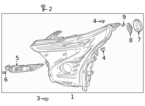 Headlamp Components for 2023 Chevrolet Bolt EV | GMPartsDirect.com