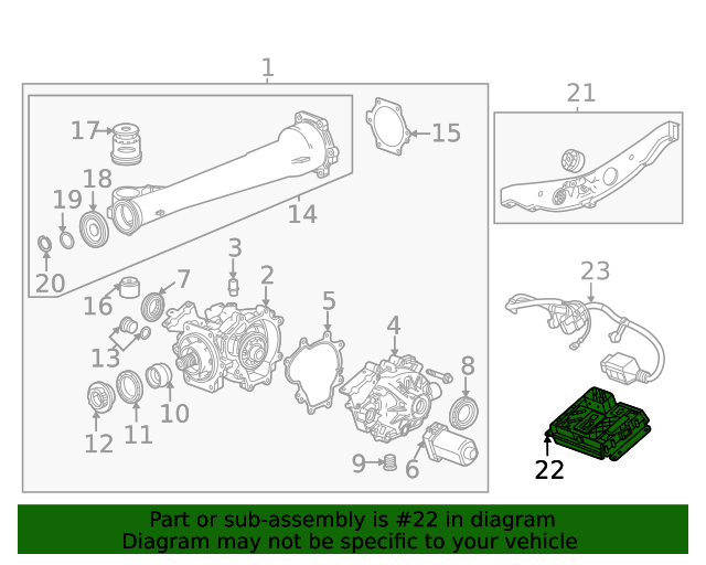 Rear Drive Control Module 42772712 | OEM Parts Online