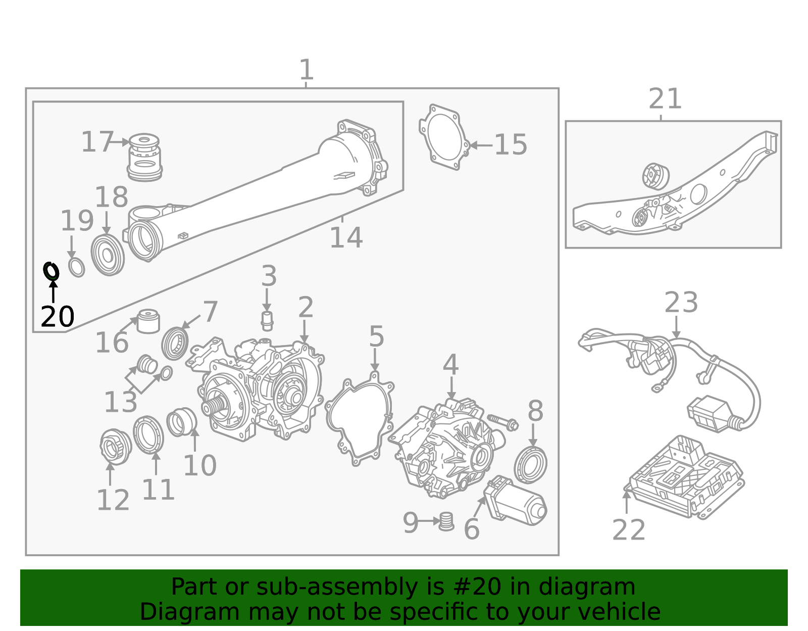 2020-2025 GM Multi-Purpose Retainer 23432713 GM | GMPartsDirect.com