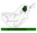 2017-2018 GMC Sierra 1500 Fuel Tank Filler Vent Hose 23375751 GM ...