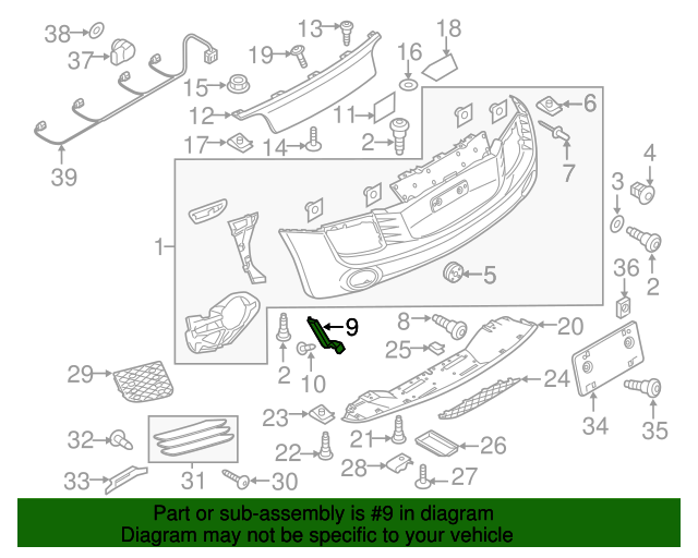 420-807-837-A - Trim 2014-2015 Audi R8 | Audi OEM Parts