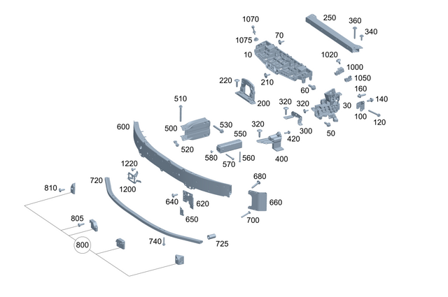 295-620-41-01 - Holder 2023-2025 Mercedes-Benz | Mercedes-Benz USA Parts