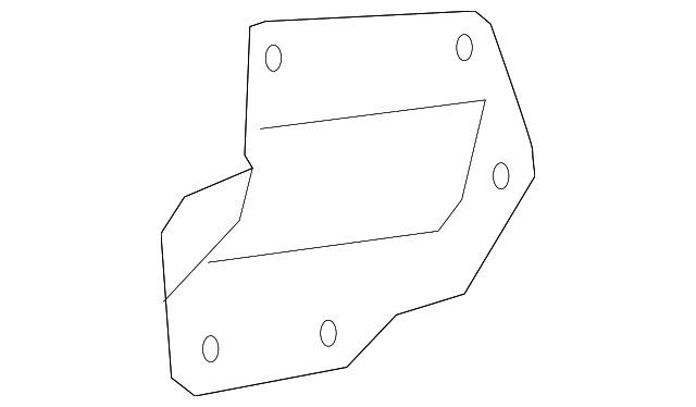 53739-0C020 - Fender Apron Seal (Left, Front, Rear) - 2007-2022 Toyota ...