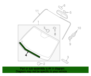 2008-2012 Hyundai Veracruz Wire 86115-2B000 | OEM Parts Online
