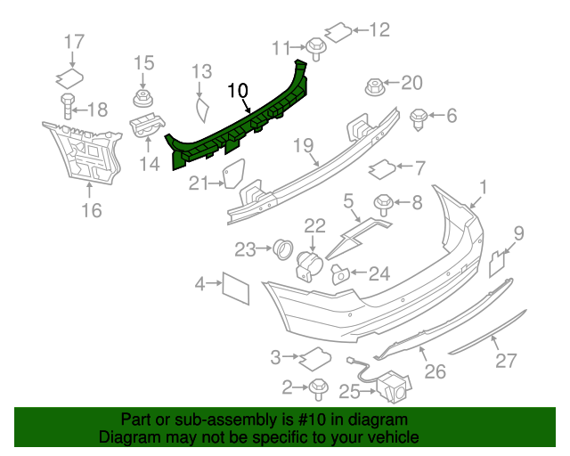 Genuine BMW 51-12-7-058-522 | Center Support | FREE Shipping on Most ...