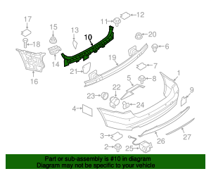 51127058522 - 2006-2011 BMW Center Support (51-12-7-058-522) | BMW of ...