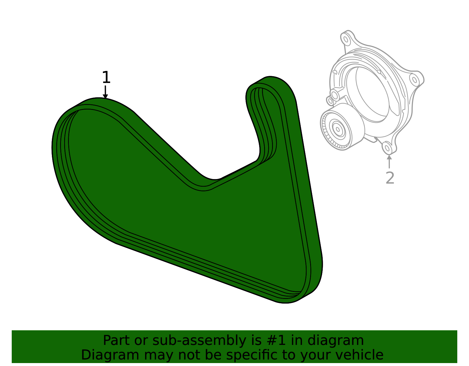 11289453610 - 2023-2025 BMW Serpentine Belt (11-28-9-453-610) | BMW of ...