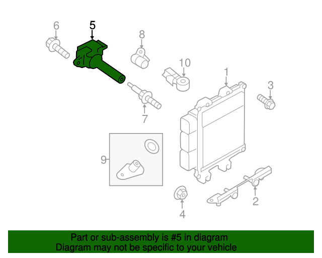 2014-2020 Subaru OEM NEW 2014-2020 Subaru Impreza WRX Forester Ignition ...