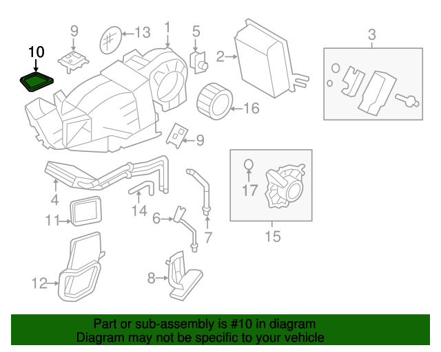Genuine OEM Ford Part - Seal F75Z-18C264-BB | Genuine OEM Ford Parts ...