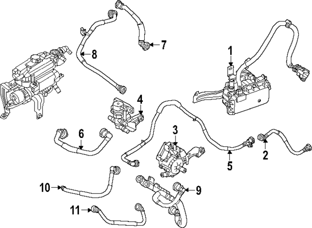25473-DO550 - Water Feed Tube 2024 Kia EV9 | Kia.Parts Store