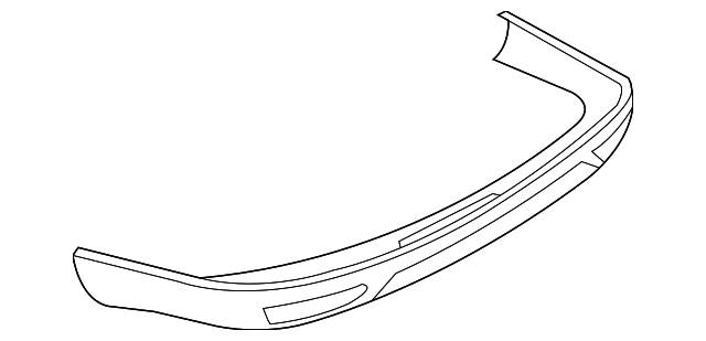 4H0-807-521-B-GRU - Spoiler 2012-2014 Audi A8 Quattro | Audi OEM Parts
