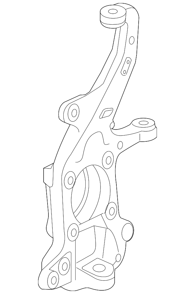 2012-2019 Nissan Knuckle - Passenger Side (RH) 40014-1PA0A | TascaParts.com