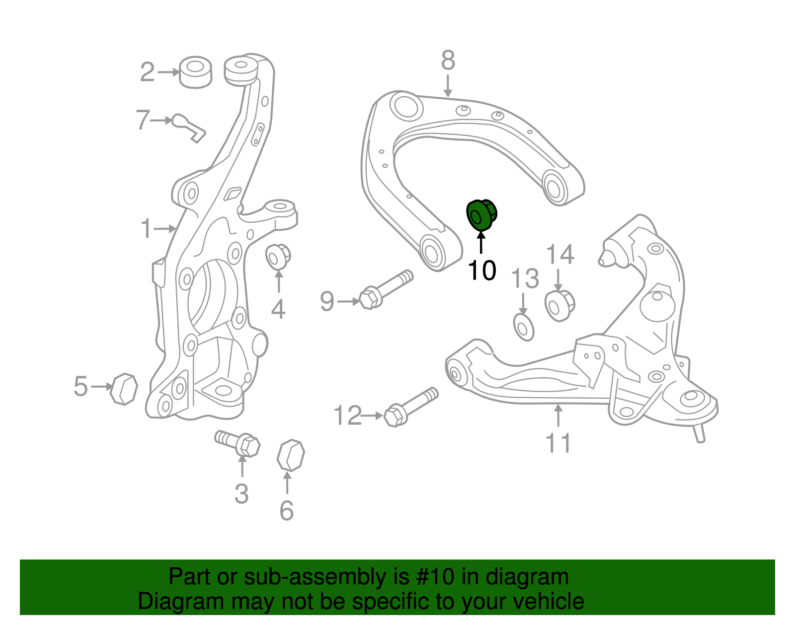 08918-6441A - Nut - 2004-2019 Nissan | Conicelli Nissan