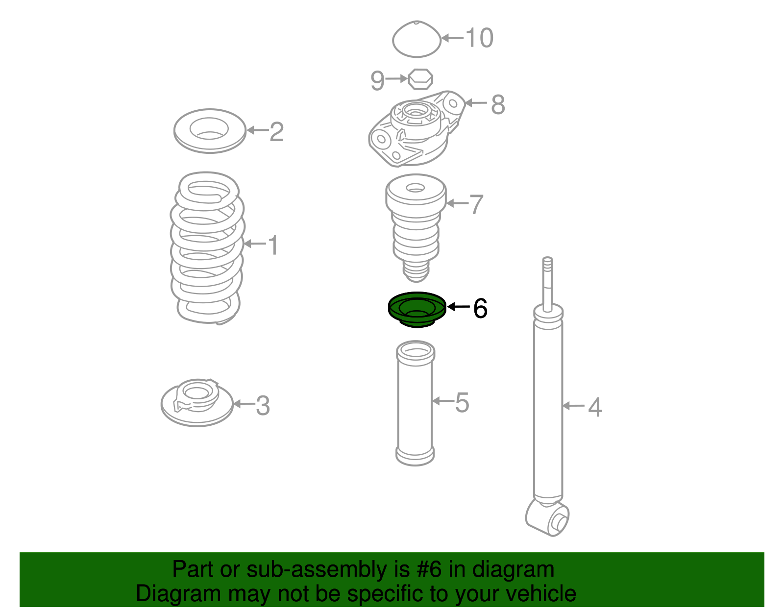 2005-2014 Volkswagen Thrust Ring 1K0-513-167 | OEM VW Parts Haus