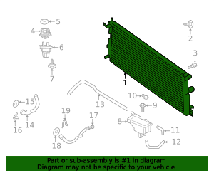 2020-2022 Ford Radiator LC3Z-8005-C | OEM Parts Online