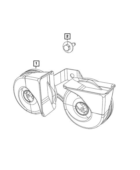 Horns for 2022 Ram 3500 | Mopar Estores