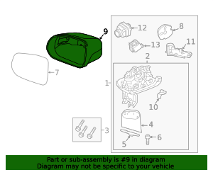 39849795 - Mirror Cover - 2017-2021 Volvo | Volvo OEM Parts Direct