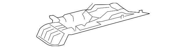 2018-2025 Toyota Camry Under Cover 55607-06290 | Toyota San Diego Parts