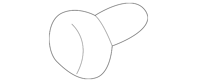 1998-2011 Cadillac Side Door Water Deflector Retainer 25646858 GM ...