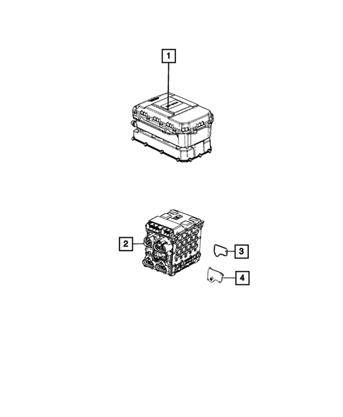 Battery, Battery Tray and Cables for 2021 Jeep Wrangler | Mopar Parts ...