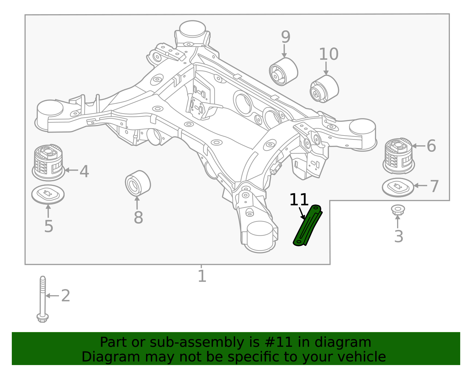 55460-AR000 - High-Quality Plate for 2022-2025 Genesis GV70 ...