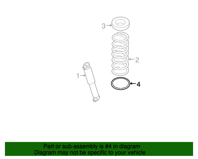 2004-2023 Nissan Spring Seat 55036-7S000 | TascaParts.com