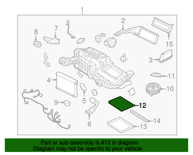 Jaguar OEM Air Filter Part# T2H34776 | OEM Vehicle Parts