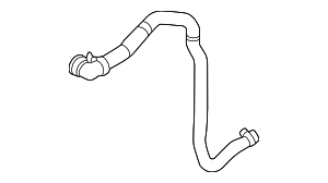 Genuine OEM Ford Part - Radiator Coolant Hose KR3Z-8A519-B | Genuine ...