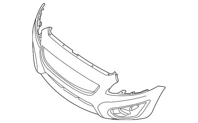 39803597 - Bumper Cover - 2010-2013 Volvo C30 | Volvo OEM Parts Direct
