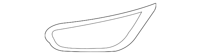 30756497 - Decor Frame - With Fog Lights 2010-2013 Volvo C30 | Volvo ...